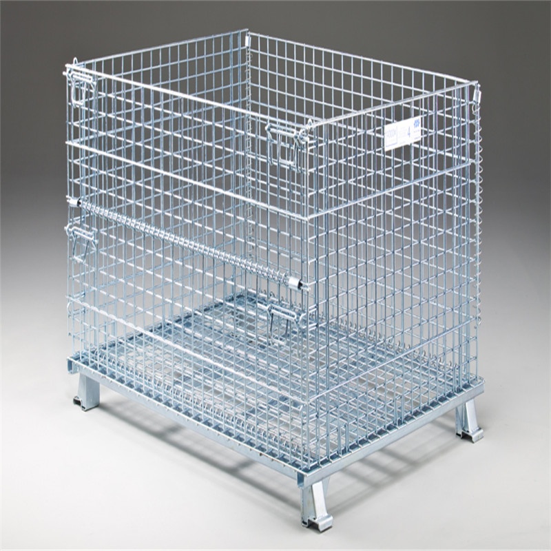 wire mesh container with lid