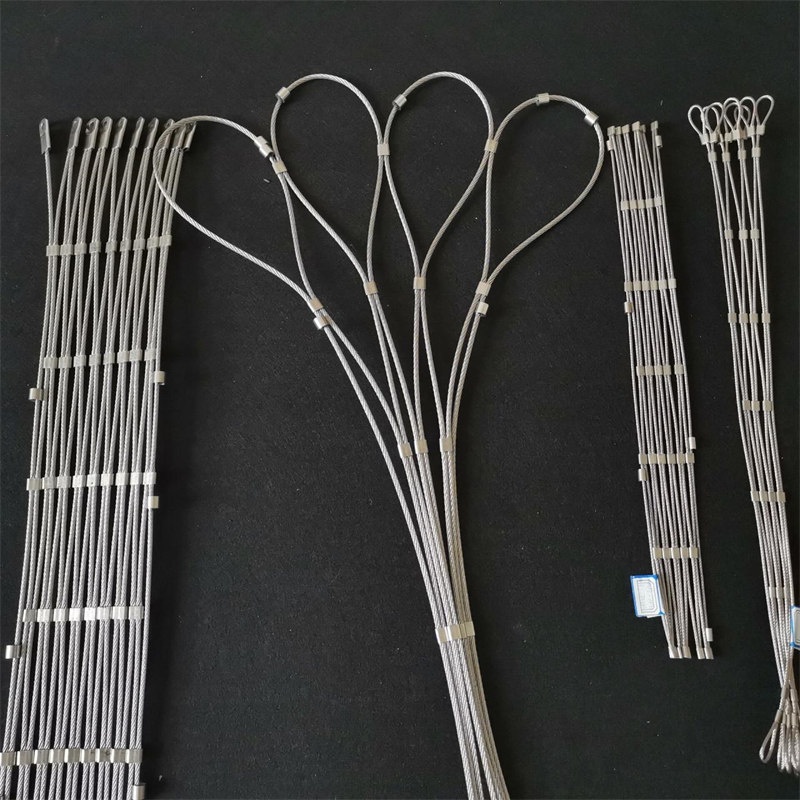 Stainless Steel Wire Rope Safety Mesh AISI 304 AISI 316L