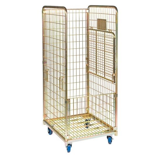 Folding Transport Roll Container - Versatile and Convenient