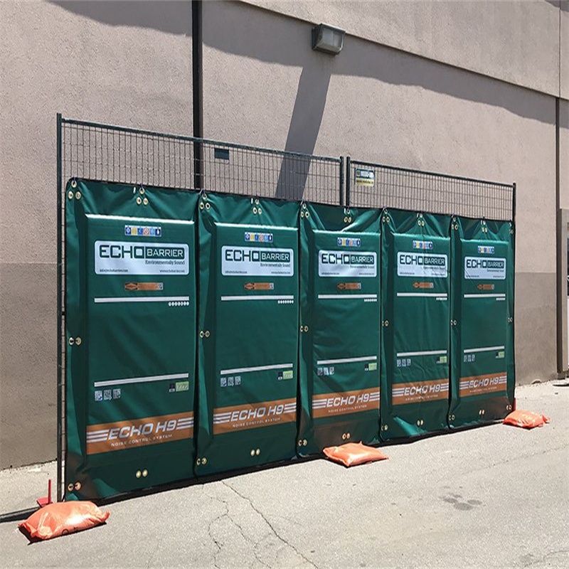 Temporary noise barriers