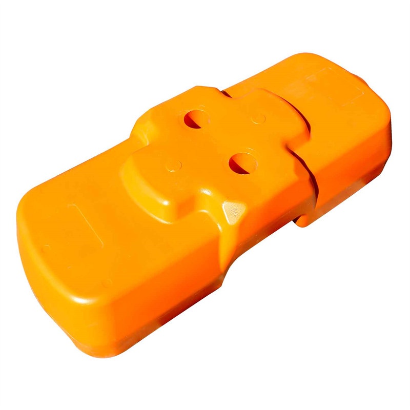 temporary fence block