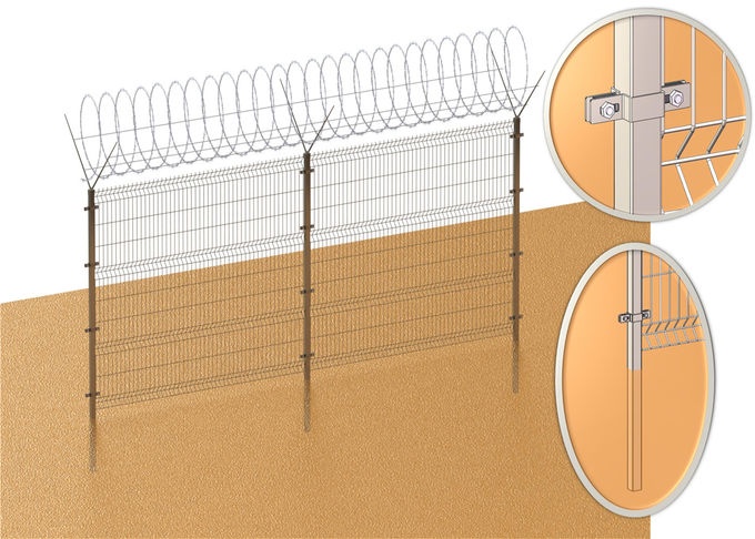 3D fence panels