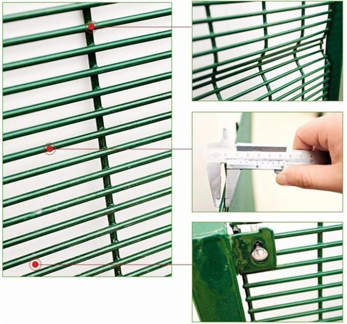 358 welded wire mesh fence