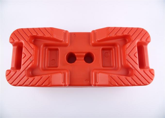 Temporary fence block