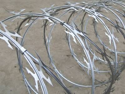 welded razor wire mesh