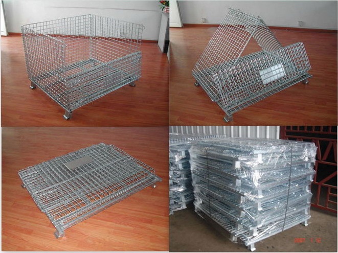collapsible Wire Container
