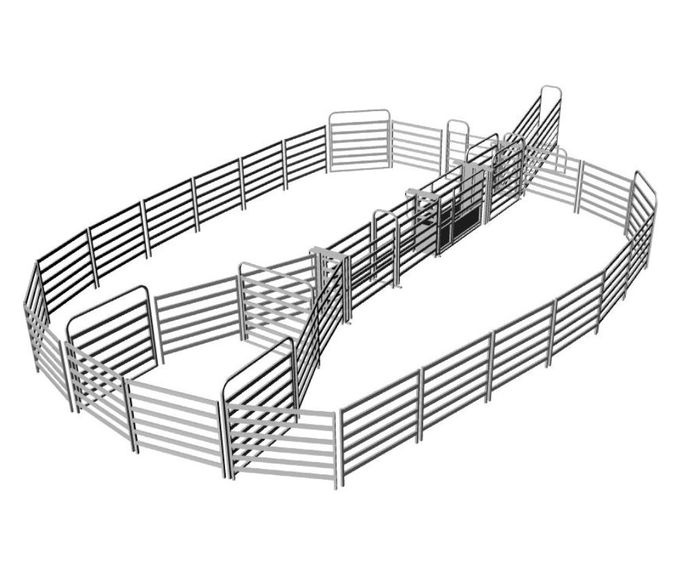 Horse panel fence