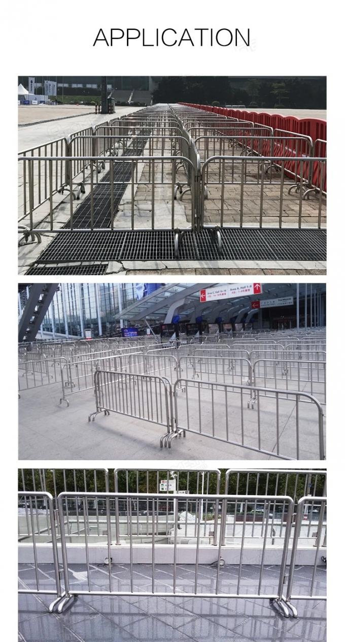 Stainless Steel Crowd control barriers