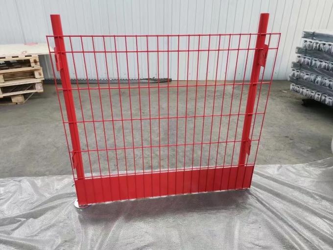 Edge protection fencing