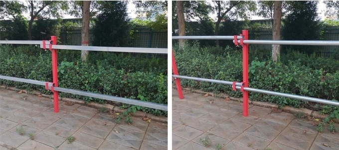 temporary fall protection barriers