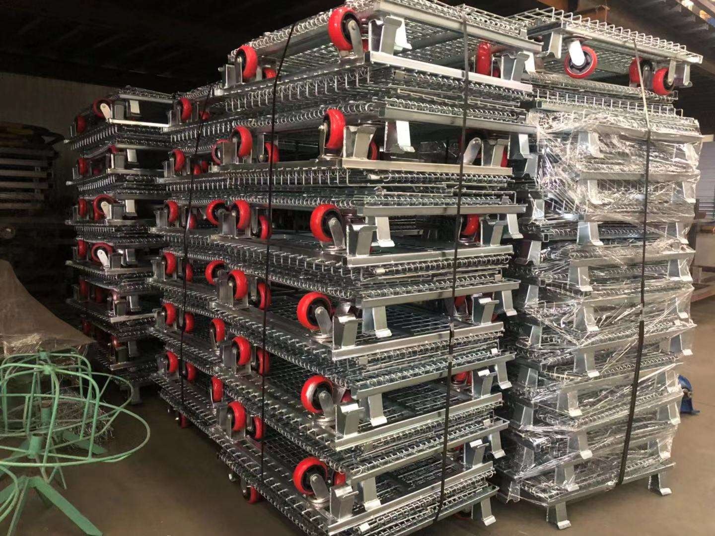 Wire Mesh Storage Containers for Industrial Storage Solutions