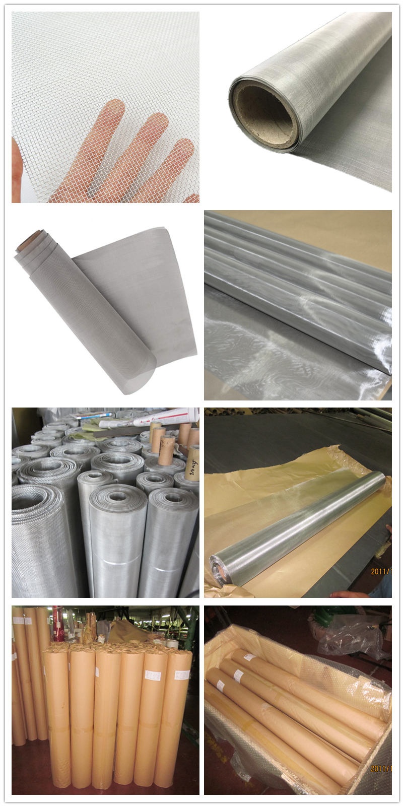 Stainless Steel Woven Wire Mesh - Ideal for Filtration, Separation