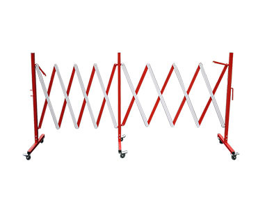 retractable temporary fence