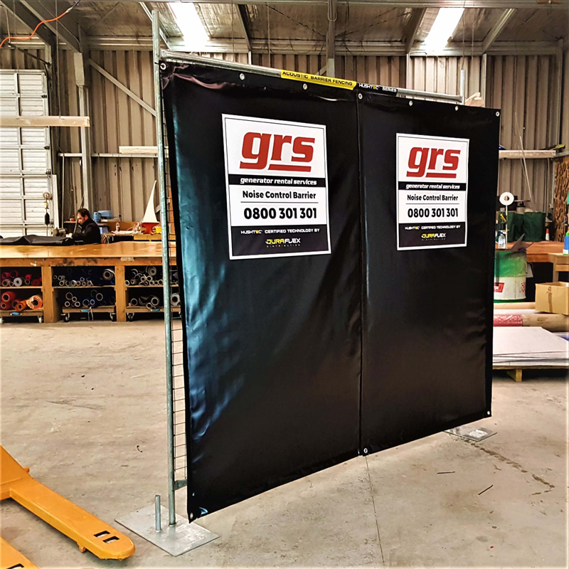 Temporary noise barriers