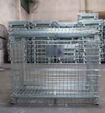 Metal Mesh Storage Containers for Efficient Storage Transportation